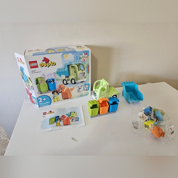 Lego | Toys | Lego 987 Duplo Recycling Truck | Poshmark